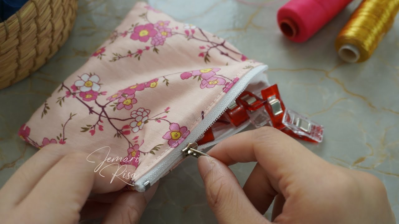 Bikin Dompet Kain untuk Pemula ️ Dompet dari Kain Perca dan Cara ...