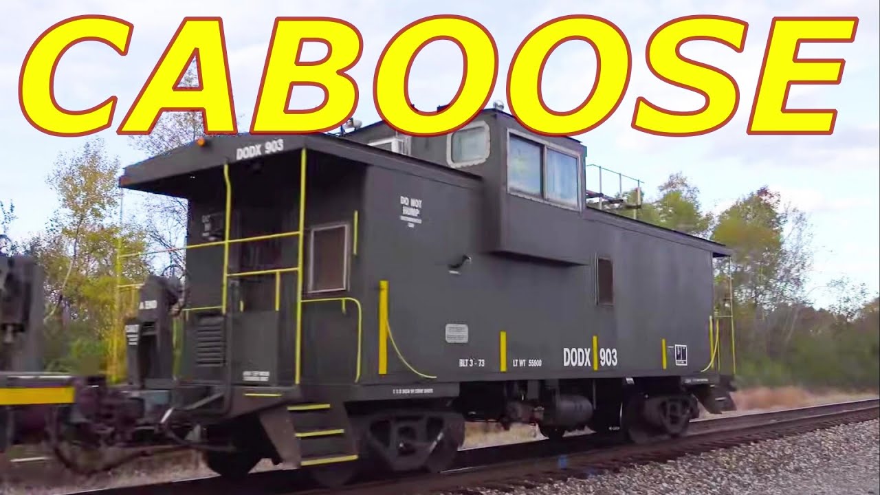 A Caboose On End of a Train In 2021? You Better Believe It! Check It ...