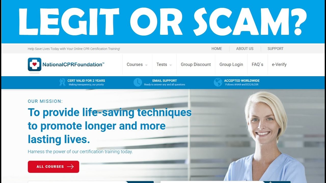National CPR Foundation Review – Is It Legit or a Scam? - YouTube