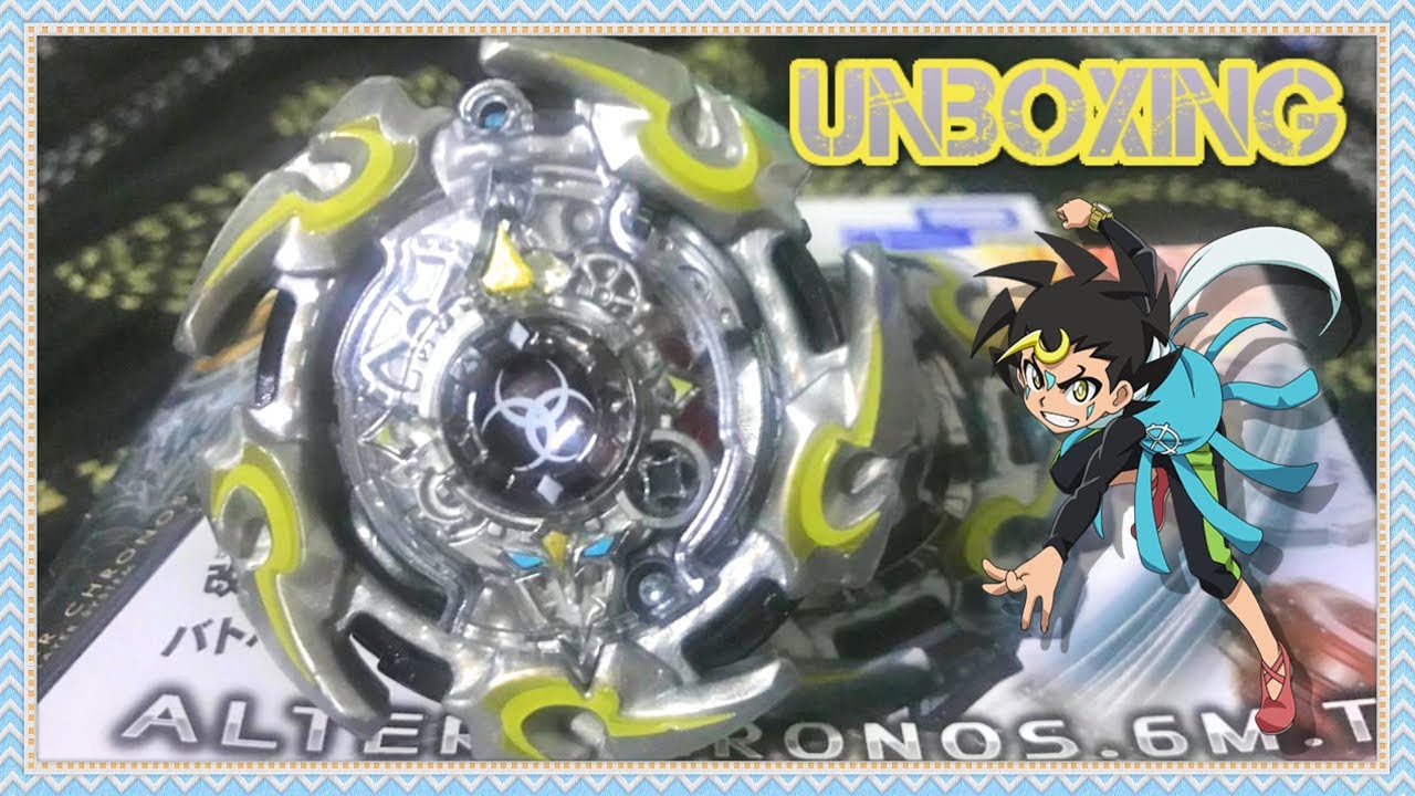 Alter Chronos .6M.T Booster (B-82) Unboxing & Review! - Beyblade Burst ...