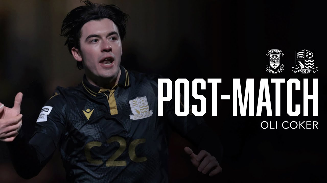 Press: Oli Coker Reflects On Tamworth Defeat - YouTube
