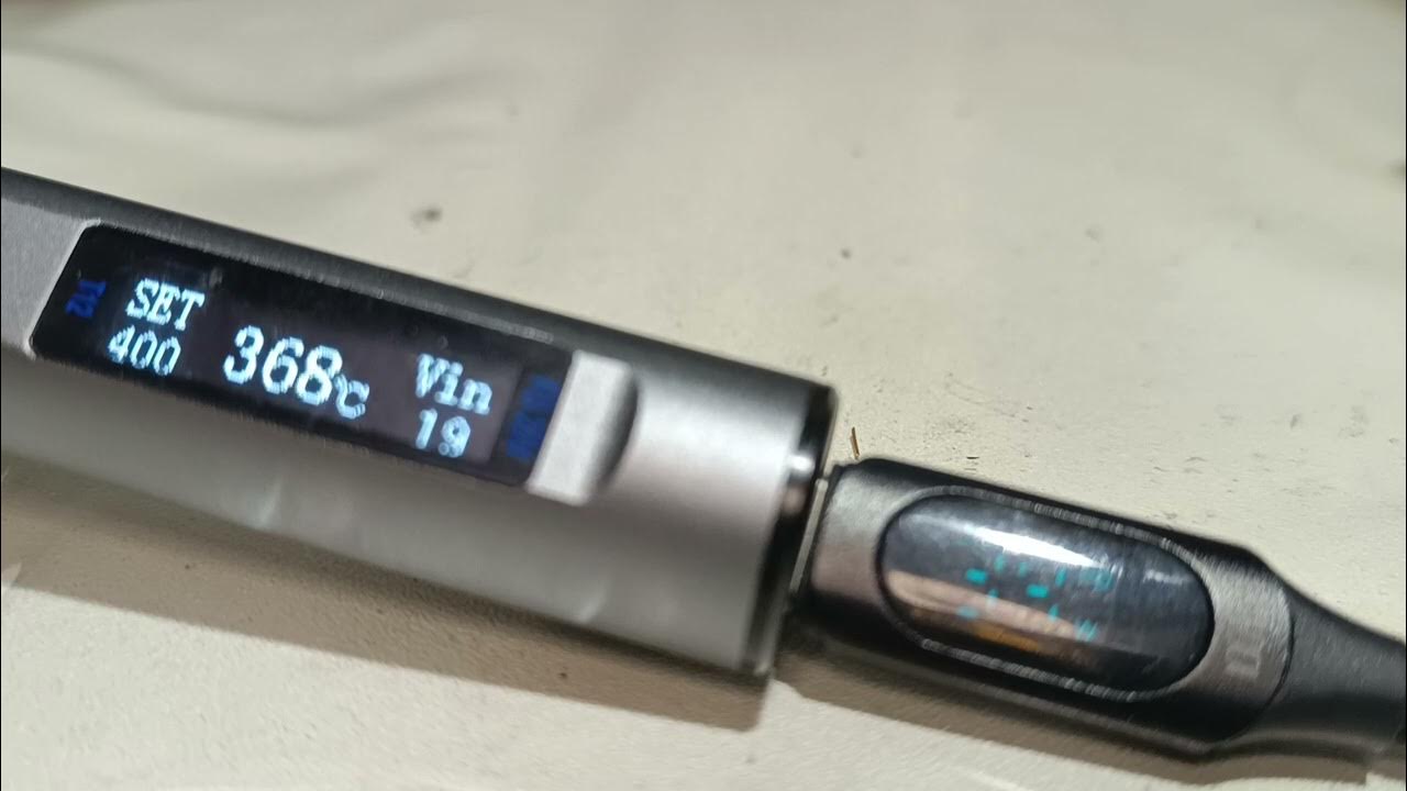 PD65W T12 Soldering Iron - YouTube