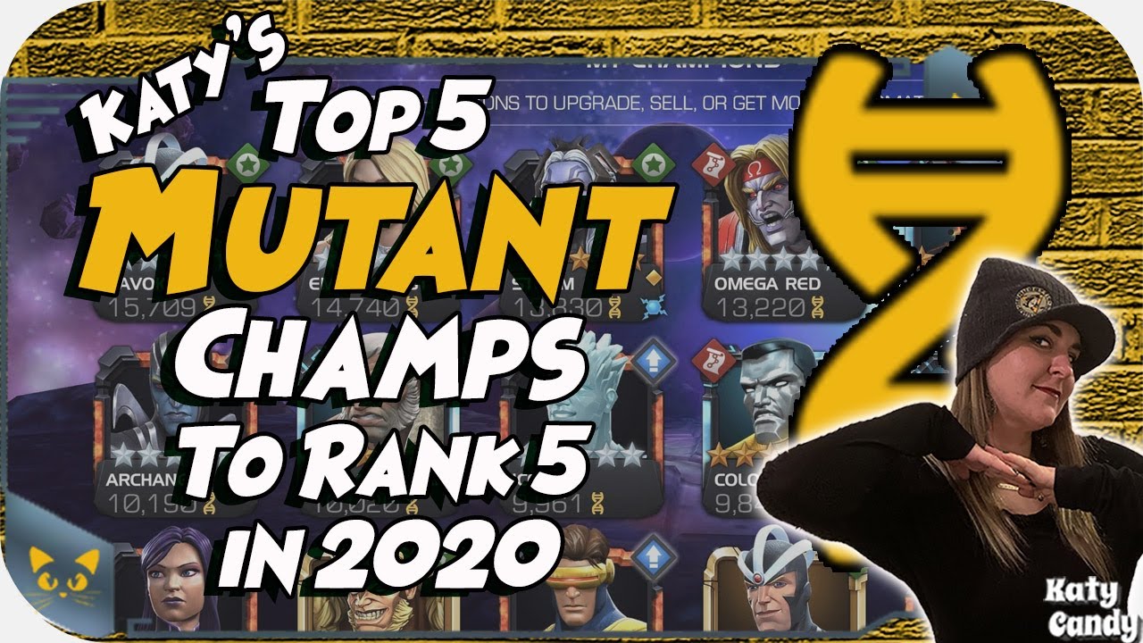 MCOC Top 5 Mutant Champs to Rank Up in 2020! | Marvel Contest of ...