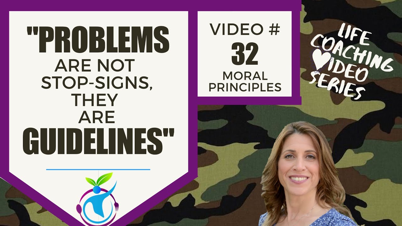 Life Coaching #32 - Moral principles to help you guide decisions - YouTube