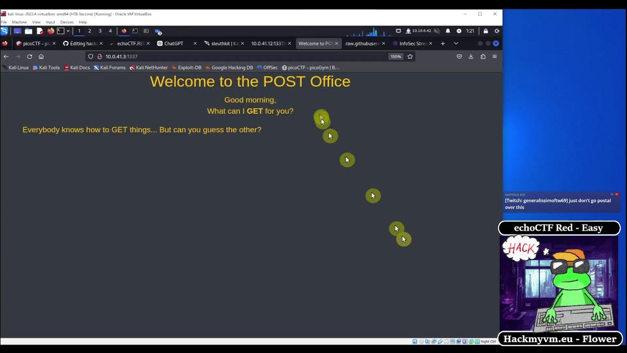 HackerFrogs HackDev - Designing Forensics Course - Then... - Hackmyvm.u and Echoctf.red Hacking ...