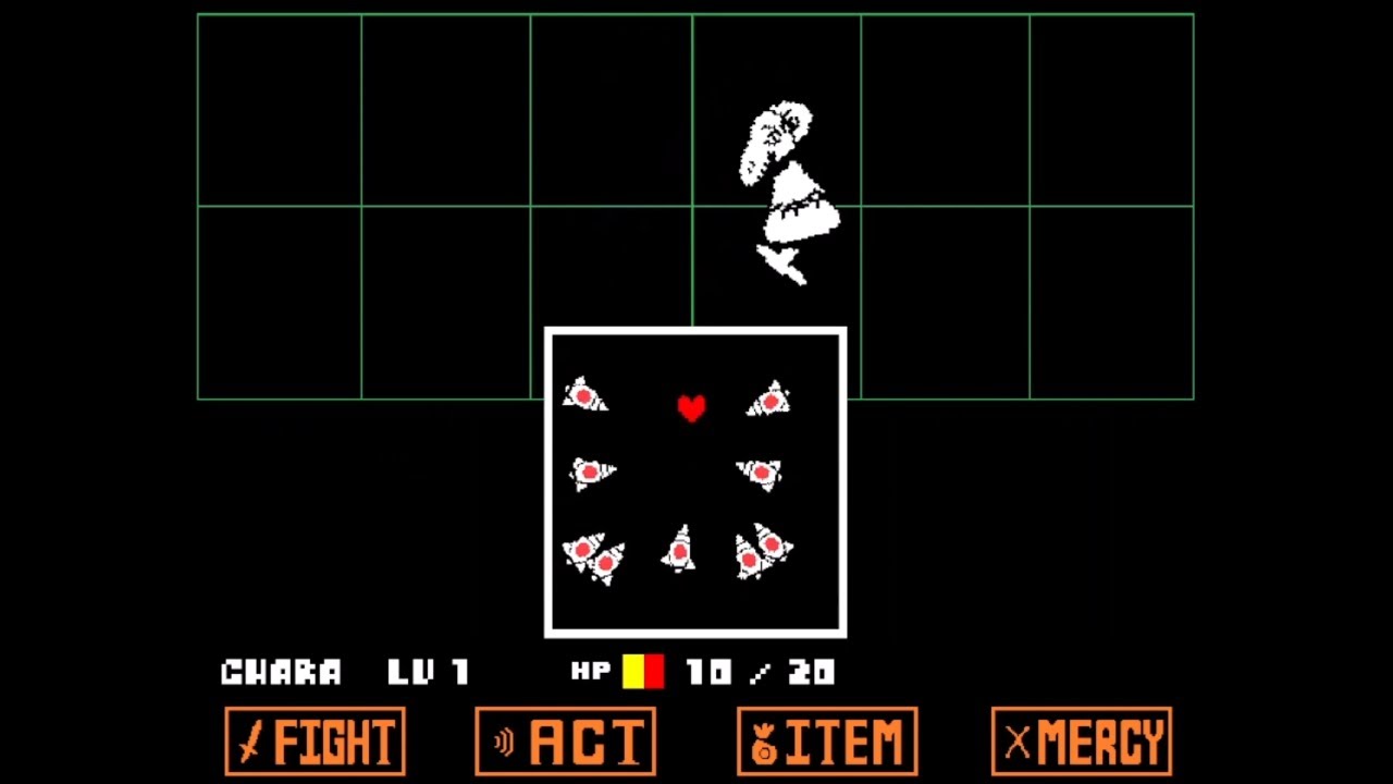Undertale - Mad Dummy Miniboss Fight (Pacifist) - YouTube