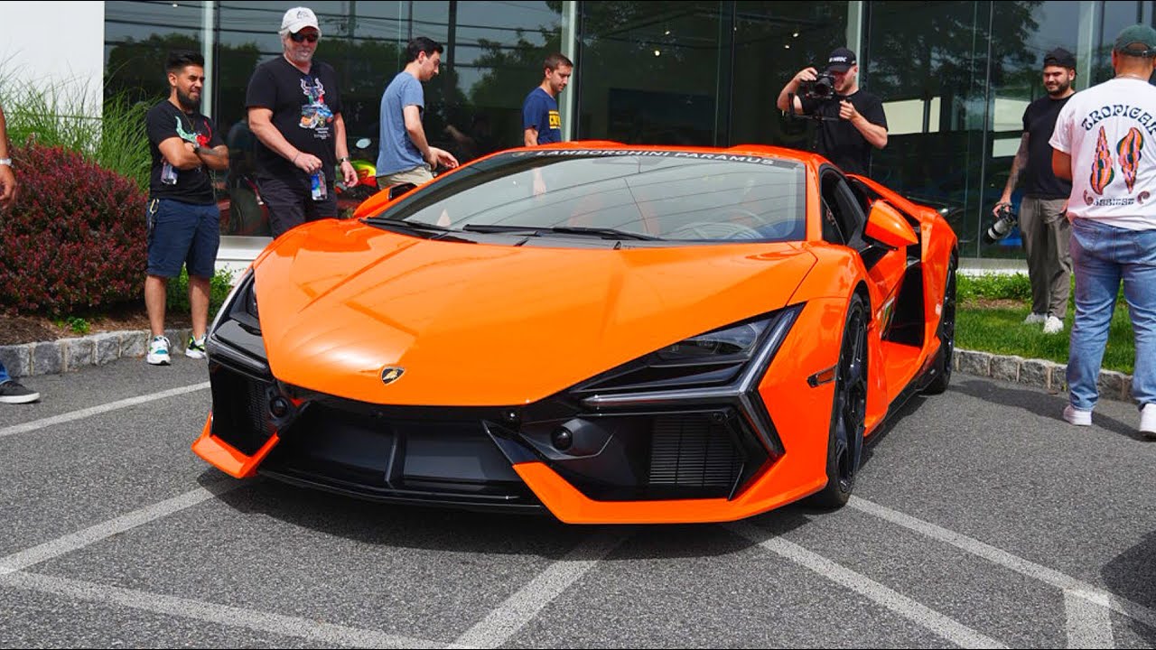 Lamborghini Revuelto Steals the Show! | Lamborghini Rally - YouTube