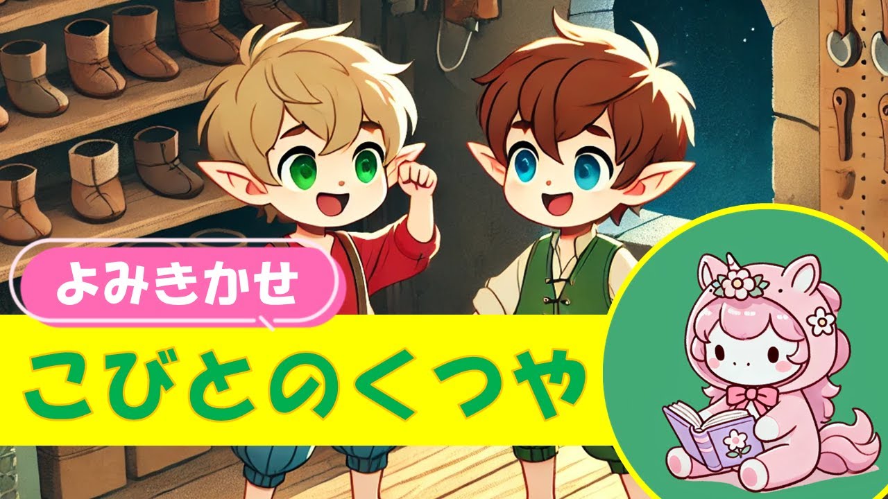秘密の夜のお仕事！童話「小人の靴屋」を読み聞かせします【子供 3分 絵本】 Visual Story Telling Youtube