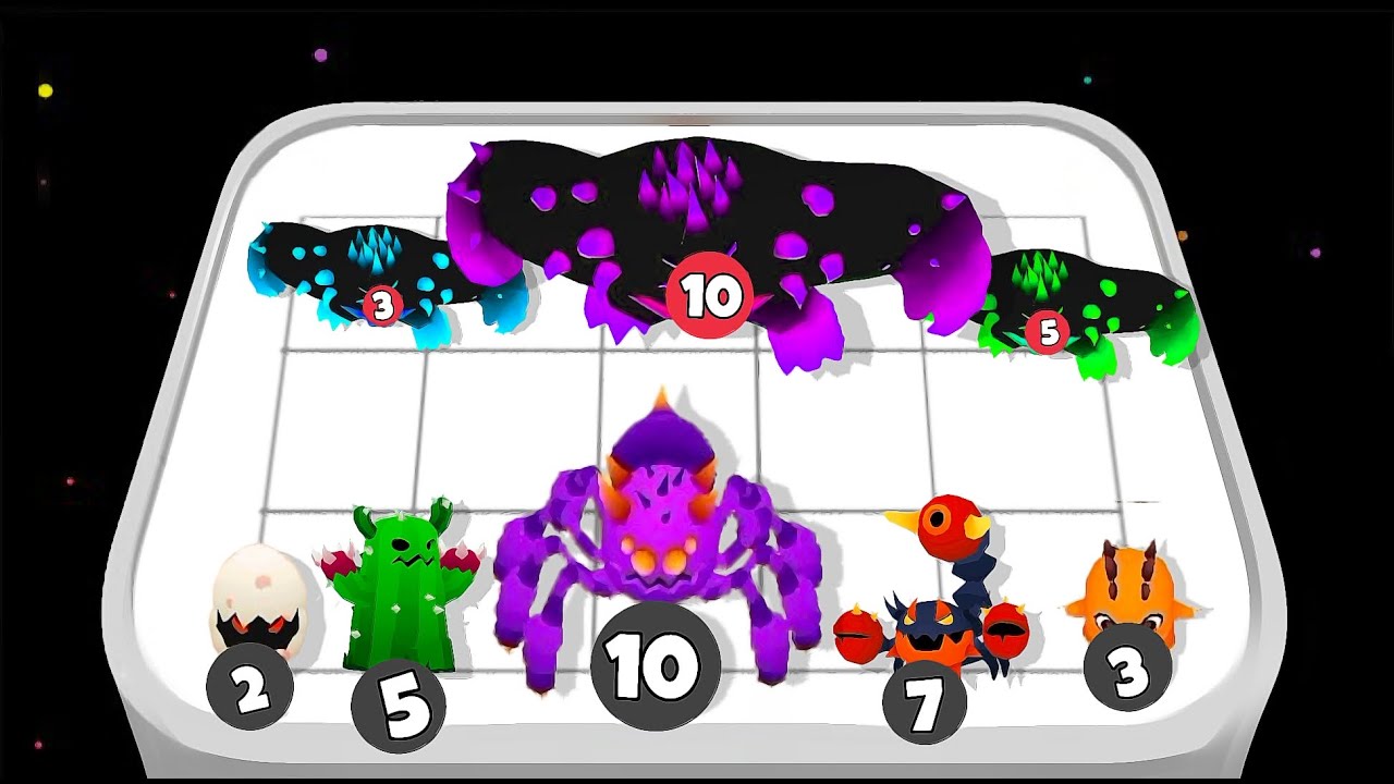 Merge Monsters : Evolution Tycoon game in MAX LEVEL ( Level Up Monster ...