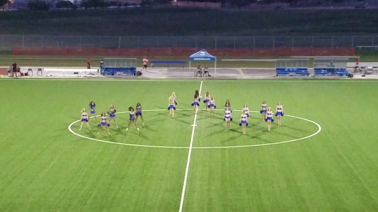 TAMUCC Dance Performance at Islanders Soccer - YouTube