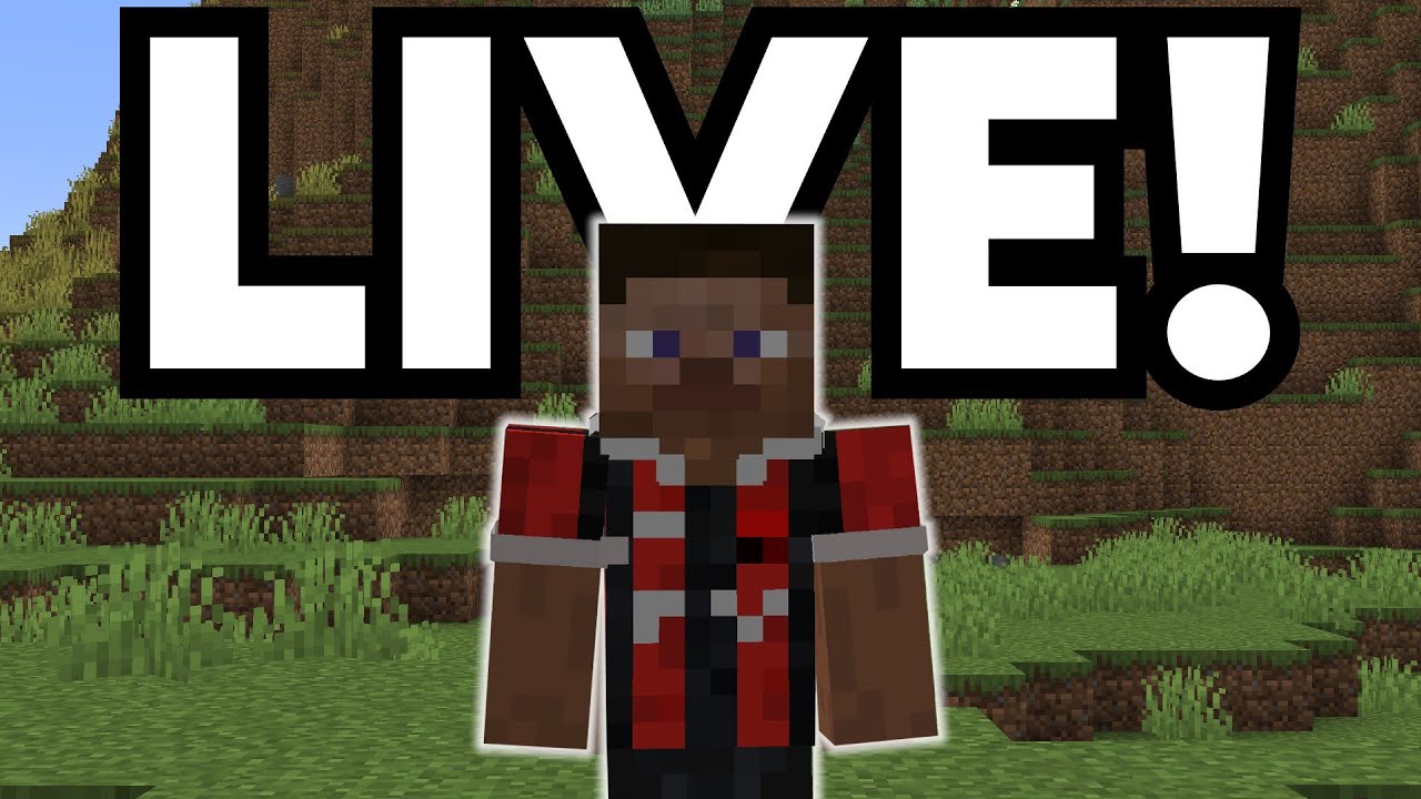 Playing Minecraft LIVE! - YouTube