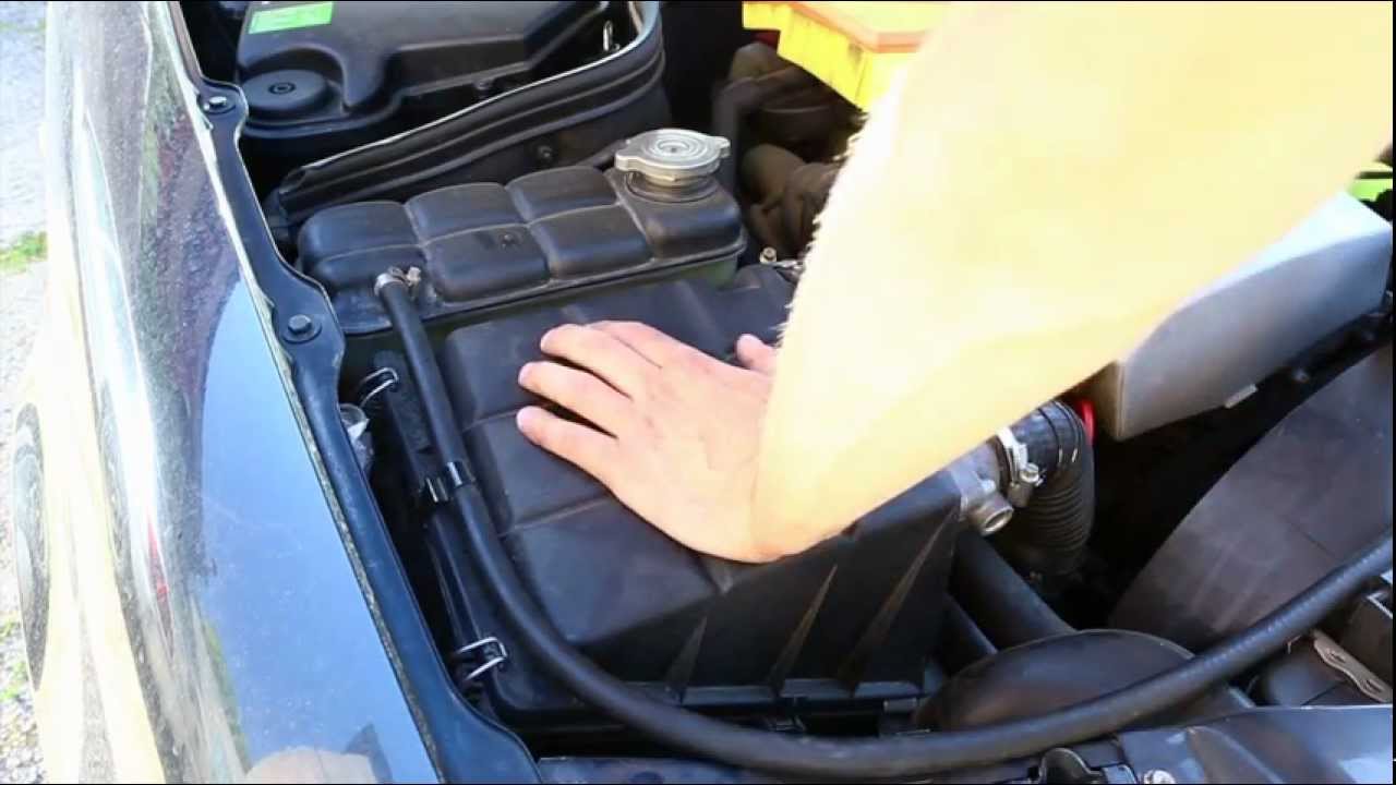 Mercedes CLK Air Filter Replacement YouTube