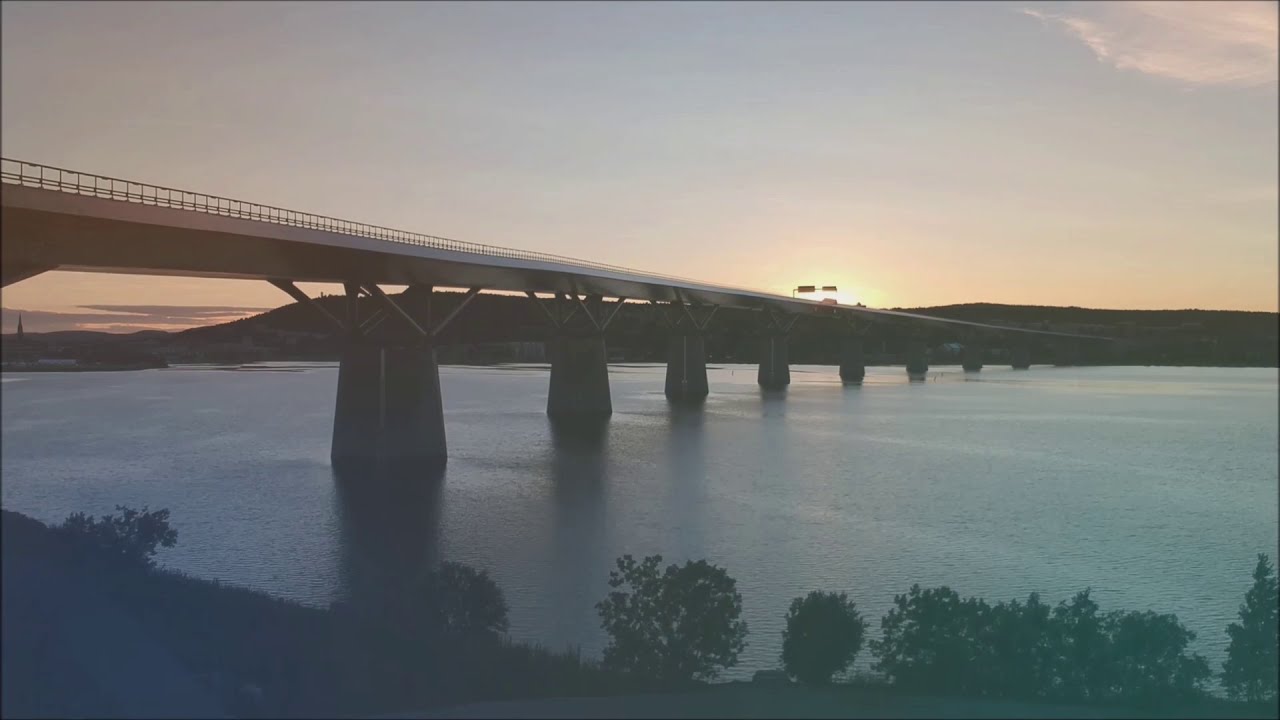 Sundsvallsbron 2020 - Drönarfilm - YouTube