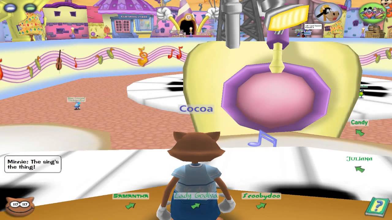 Toontown - Minnies Melodyland Playground - YouTube
