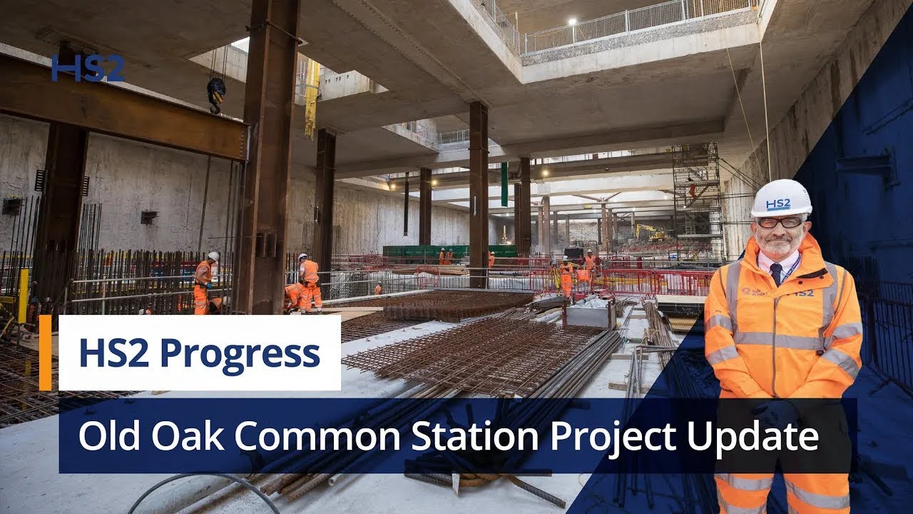HS2 Old Oak Common Station Project Update | October 2023 - YouTube