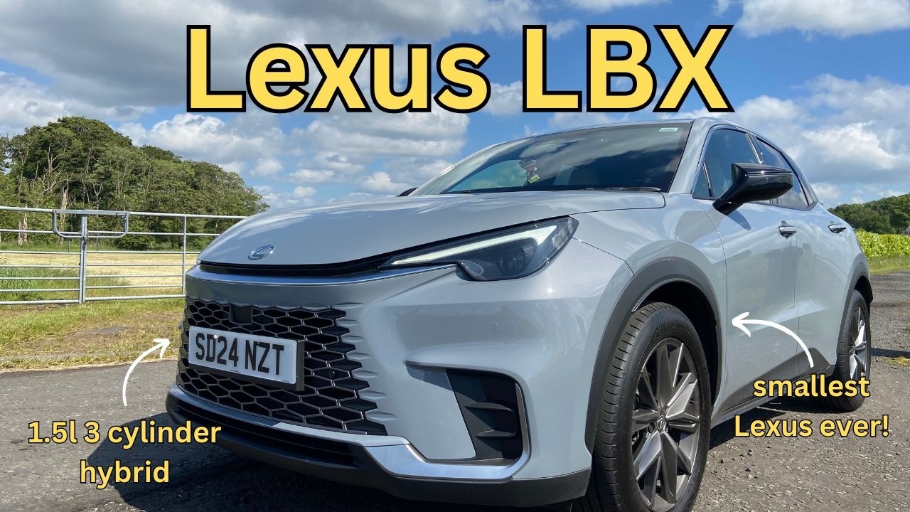 2024 Lexus LBX Review, a new compact hybrid SUV! - YouTube