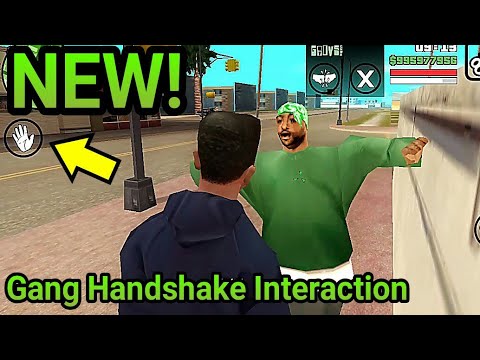 New Gang Handshake Interaction - GTA SA Android/Mobile - YouTube