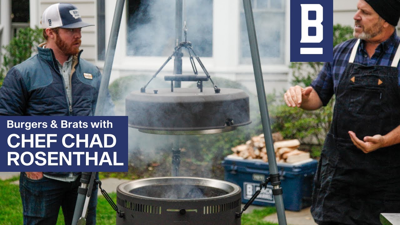 Burgers & Brats with Chad Rosenthal on the Burch Barrel - YouTube