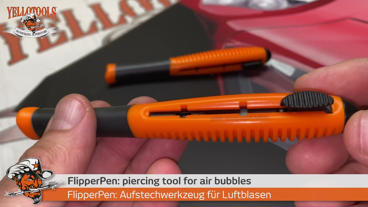 Yellotools FlipperPen & Flipper KnifePen - Aufstechwerkzeug & Messer ...