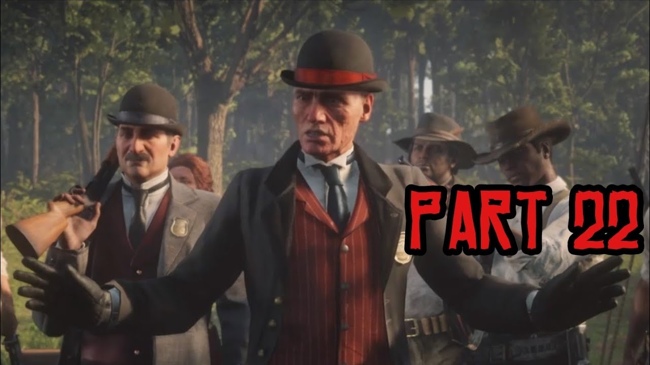 Red Dead Redemption 2 Walkthrough Part 22 - Pinkertons - YouTube