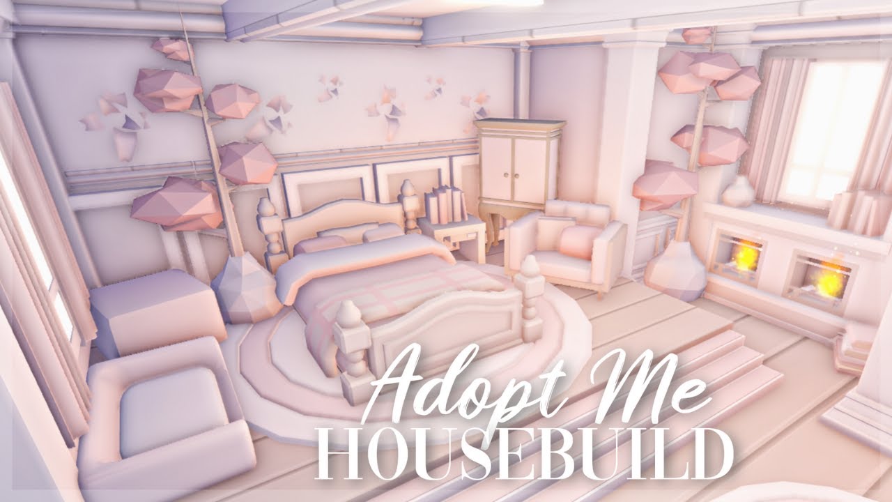 Coquette Victorian Tiny Home - House build - Minami Oroi Adopt me - YouTube