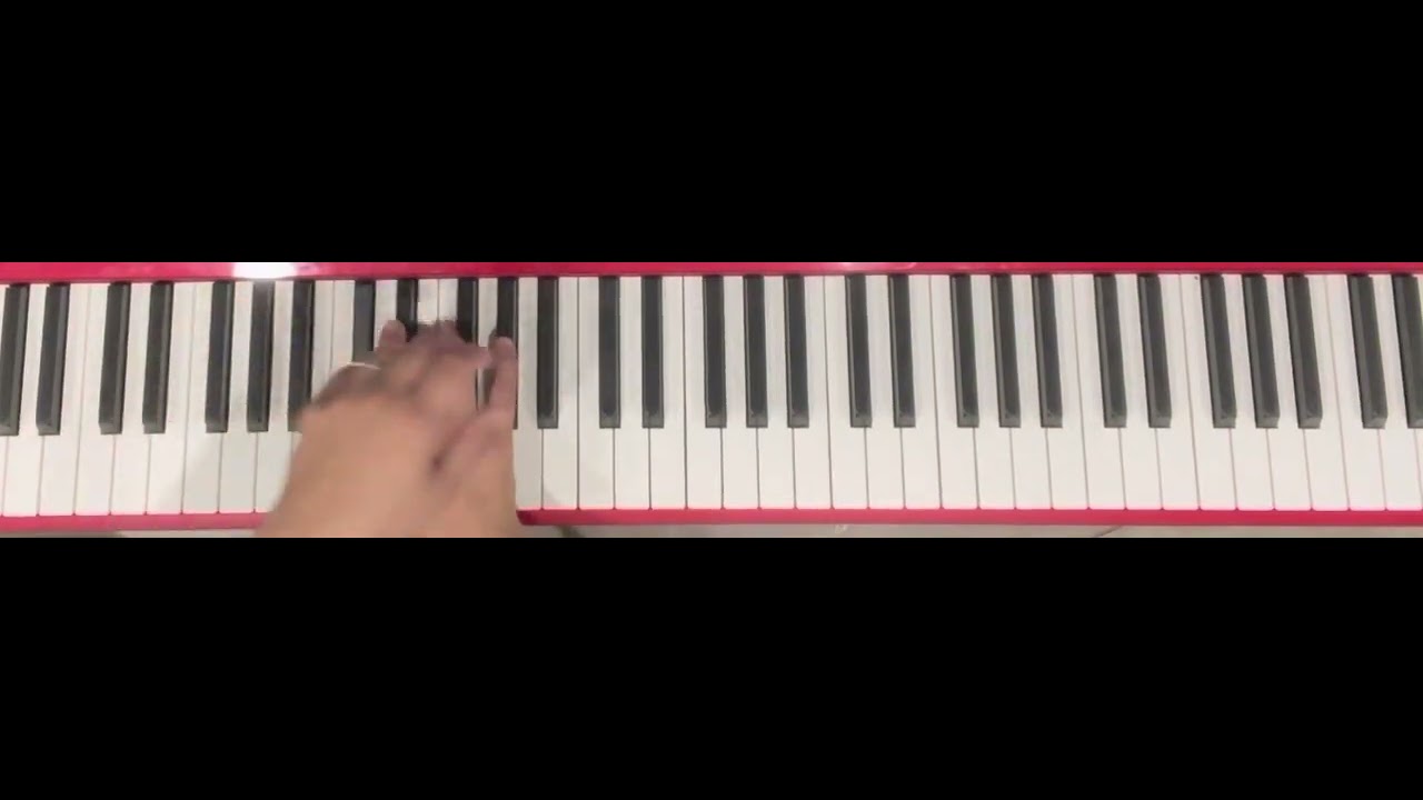 C-sharp Minor 5 Finger Scale - Chord - Arpeggio (2 & 4 Octave Hands ...