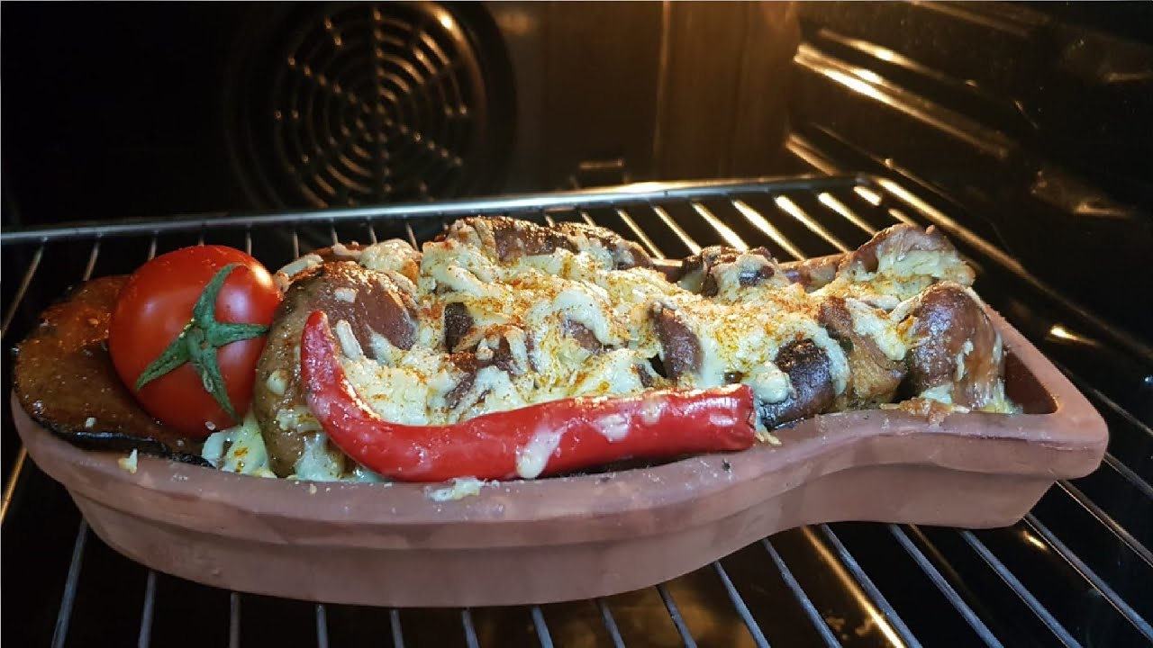 EKİM AYINDA FIRINDA KANLICA MANTARI PİŞİRME / GÜVEÇTE ÇINTAR MANTARI ...