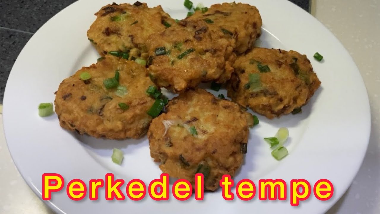 Perkedel tempe gurih nikmat ma’nyosssss - YouTube