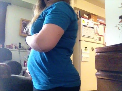 5 Weeks Pregnant And Belly Shot! - YouTube