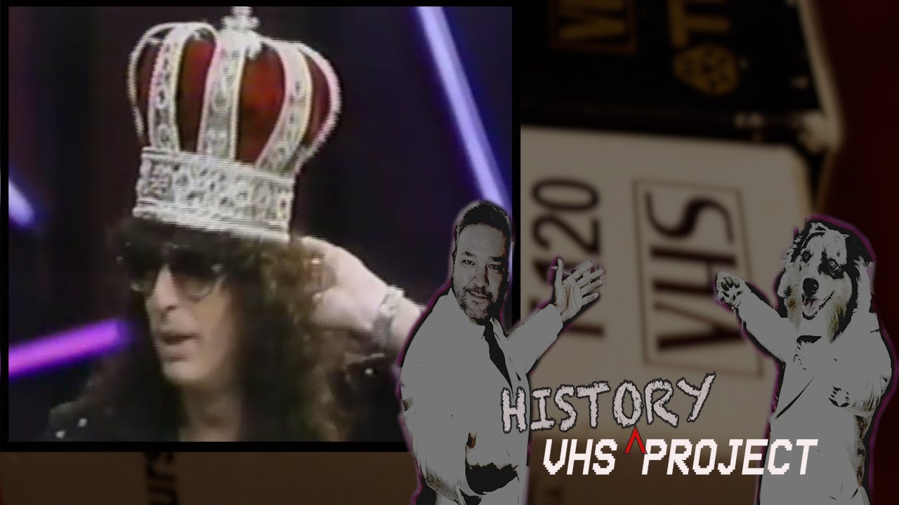 VHS History Project | Ep 21: WWOR - The Howard Stern Show - King of TV ...