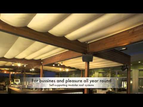 Corradi Retractable Roof Systems, Generation 2 - YouTube