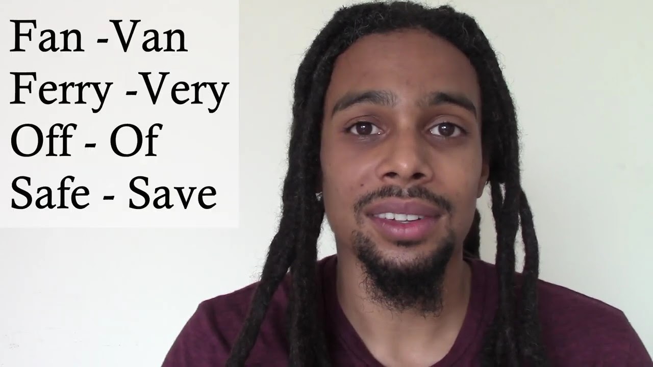 American Pronunciation F vs V (Voiced & Voiceless Sounds) - YouTube