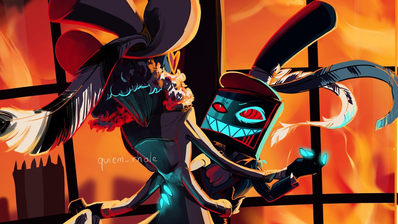 We Fight, We Make Up (A Hazbin Hotel Comic Dub) - YouTube