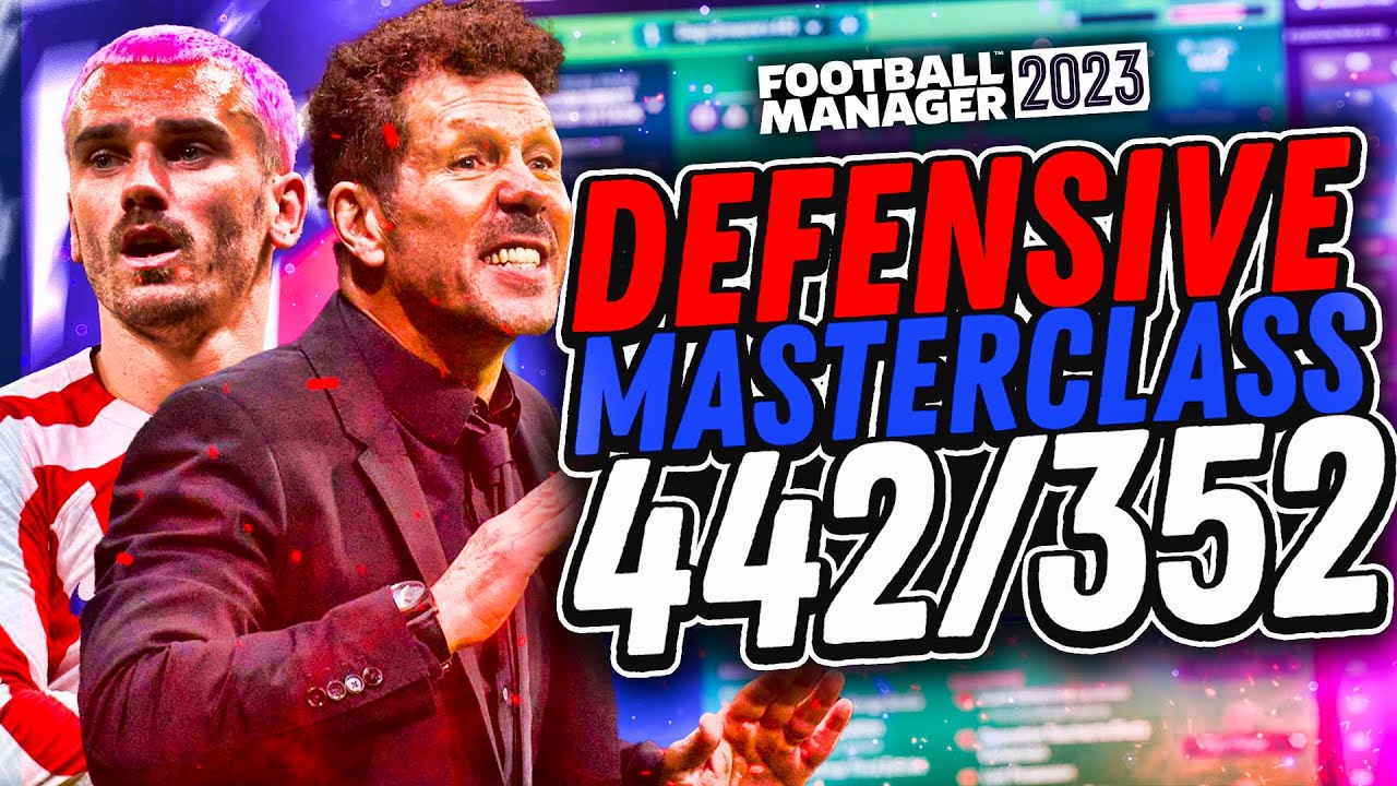 SIMEONE'S DEFENSIVE MASTERCLASS FM23 Tactics! | Football Manager 2023 Tactics - YouTube