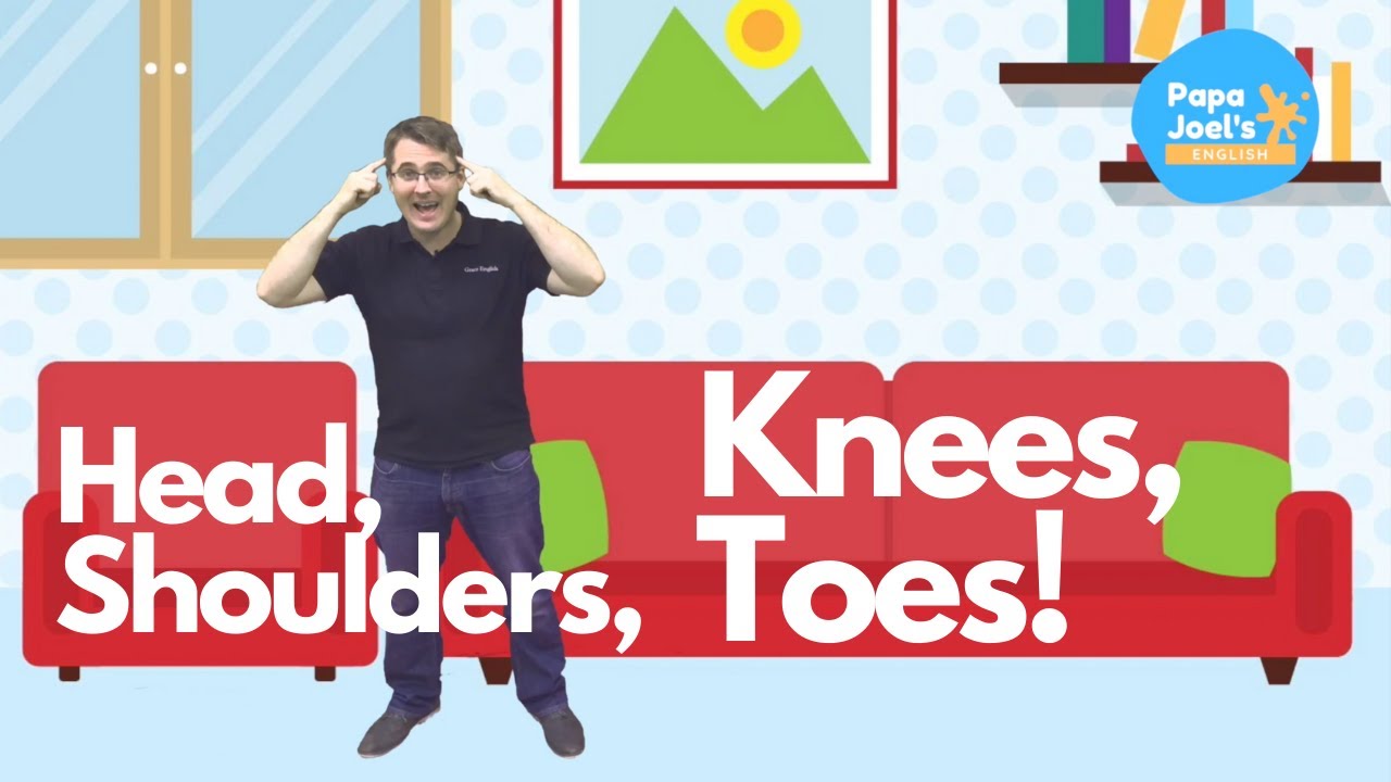 Learn body parts - ESL cartoons for Kids - YouTube