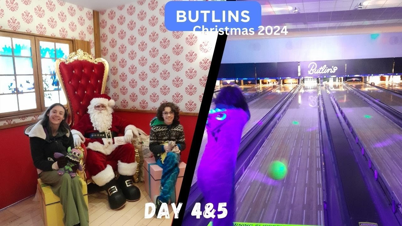 Butlins Minehead | Christmas break and meeting santa - YouTube
