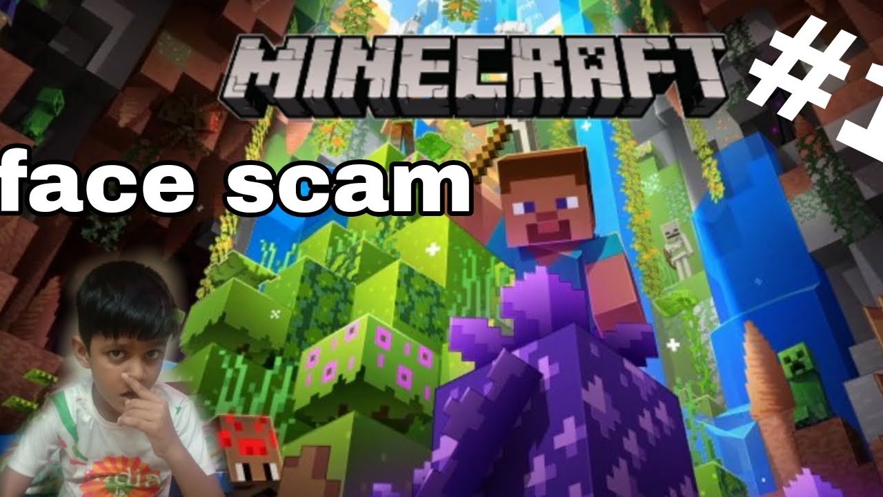 Minecraft part 1 face scam video games #video #Minecraft - YouTube