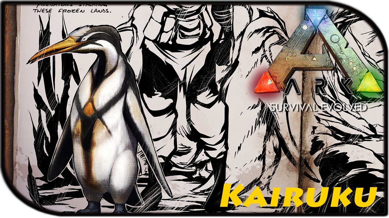 Ark Survival Evolved Domando Kairuku e Minigun Turret - YouTube