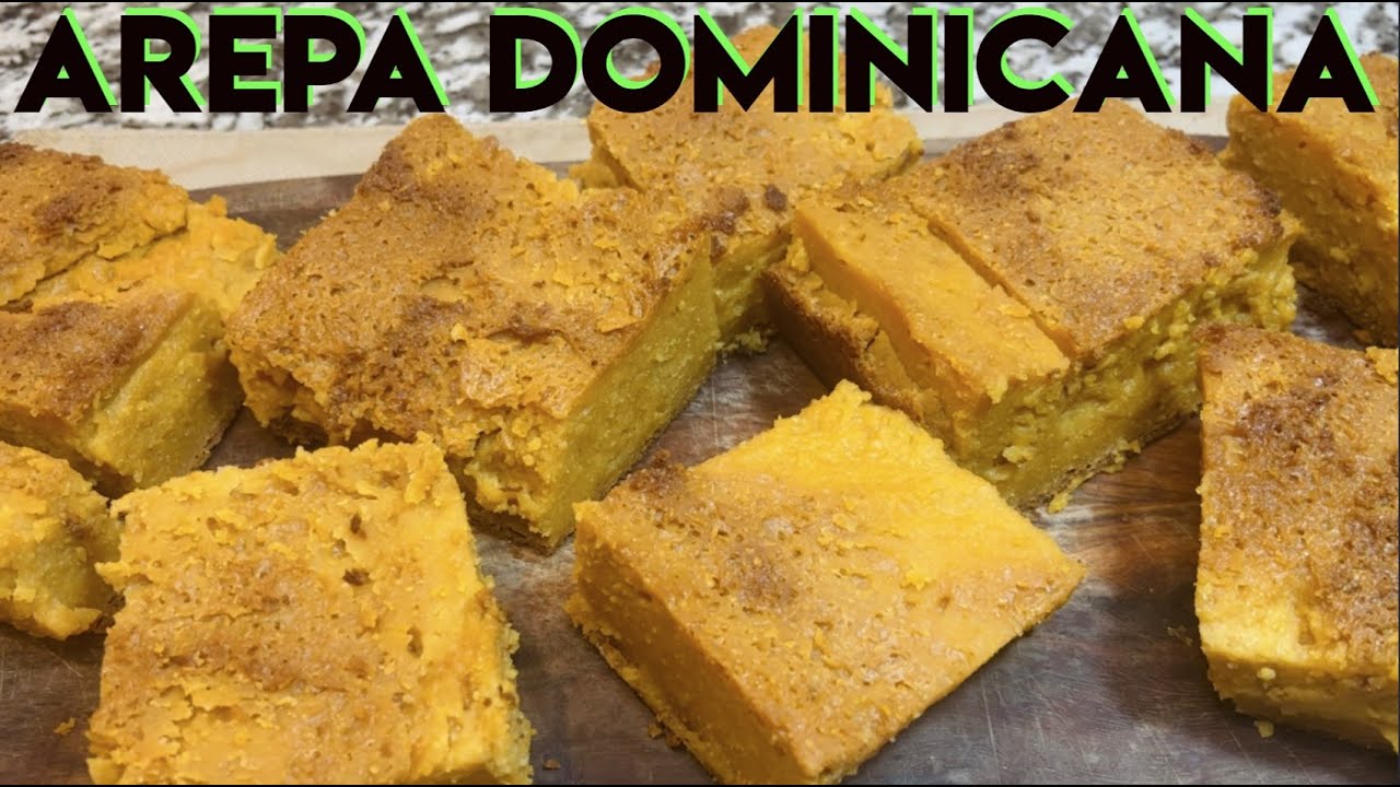 Arepa dominicana | Como hacer arepa dominicana | aprender hacer arepa ...