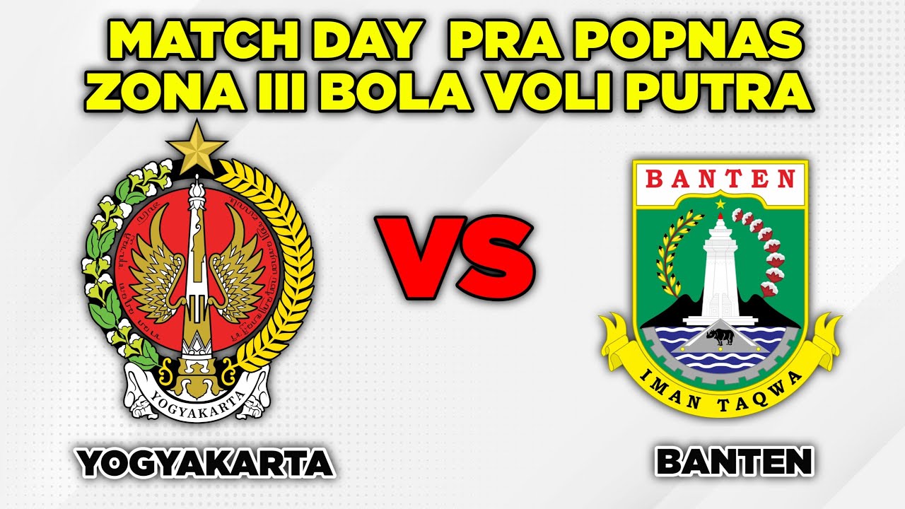 🔴 LIVE ( PA) JOGJA VS BANTEN I PRA POPNAS ZONA 3 KALSEL - YouTube