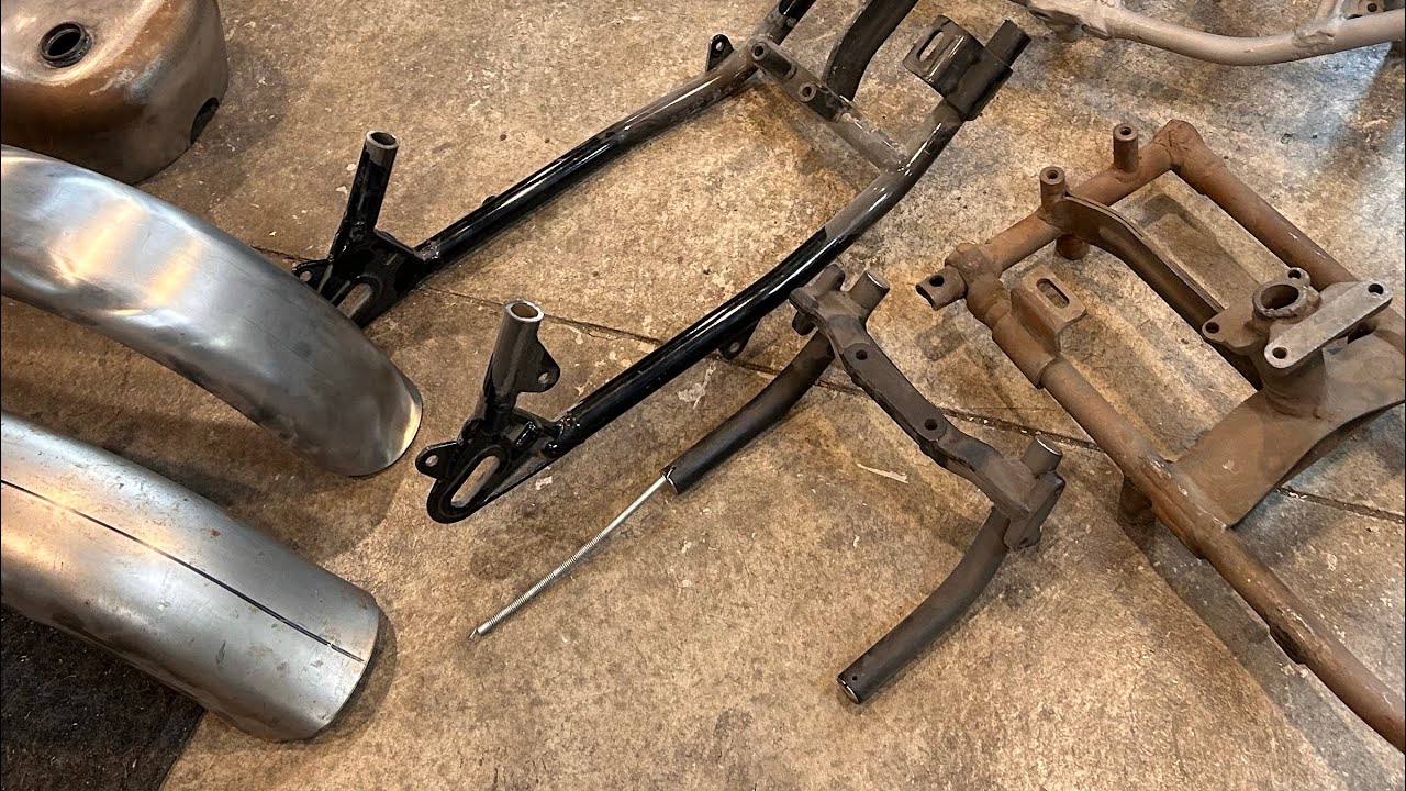 Ultima 107 chopper build pt1 - YouTube