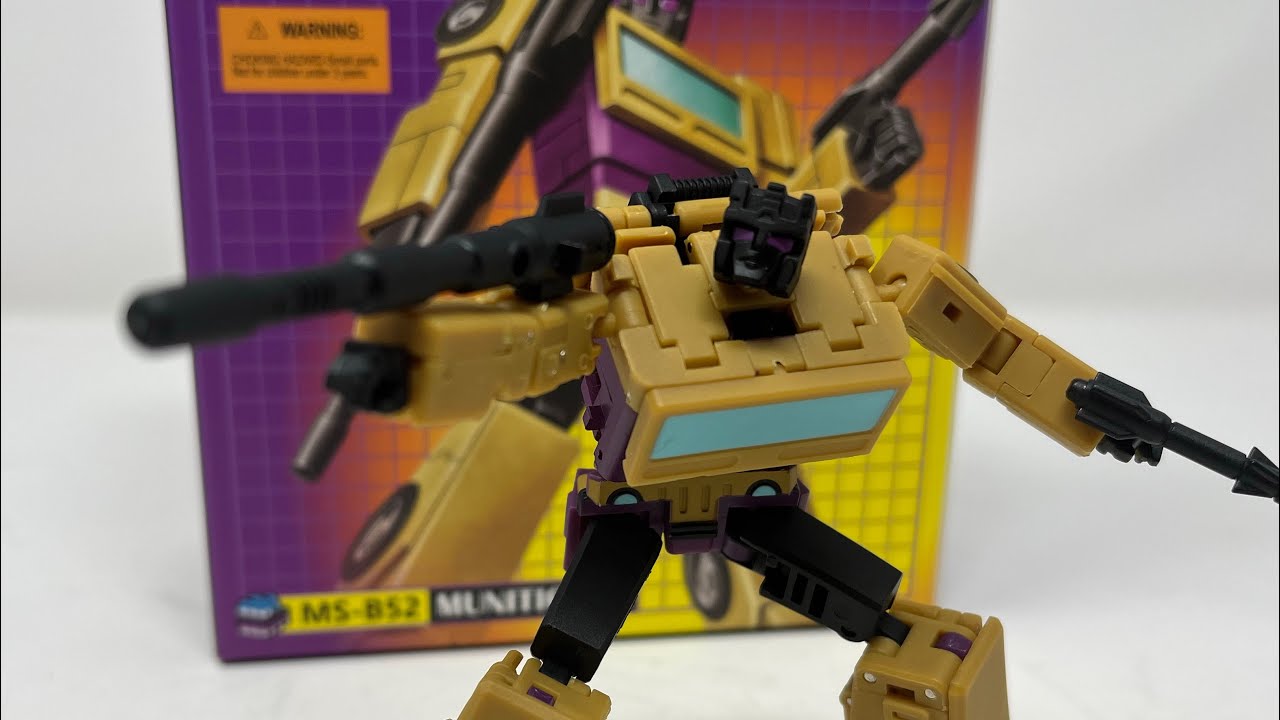 Magic Square MS-B52 Bruticus Combiner Swindle Munitioner G1 Version ...