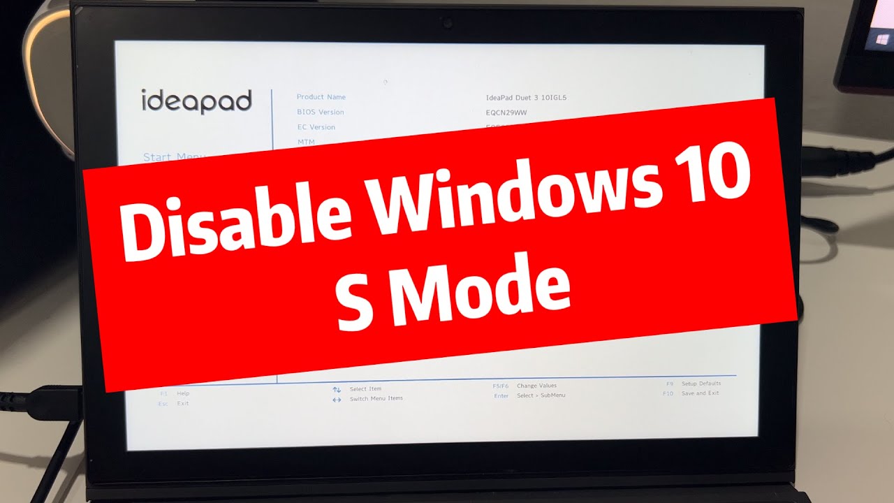 ปิด Windows 10 S Mode / Disable Windows 10 S Mode Without Microsoft ...