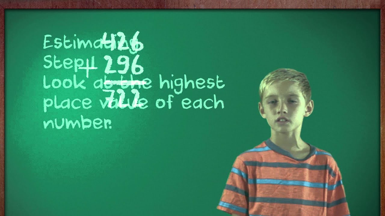 Kids Teach Math: Estimating - YouTube