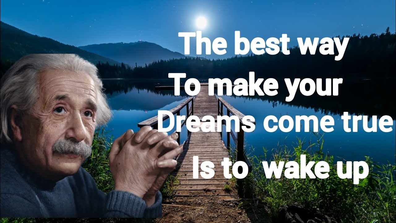 the best way to make your dreams come true is to wake up l great quotes ...