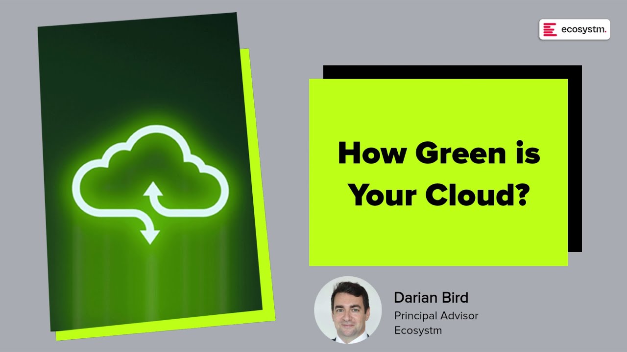 How Green is Your Cloud? - YouTube