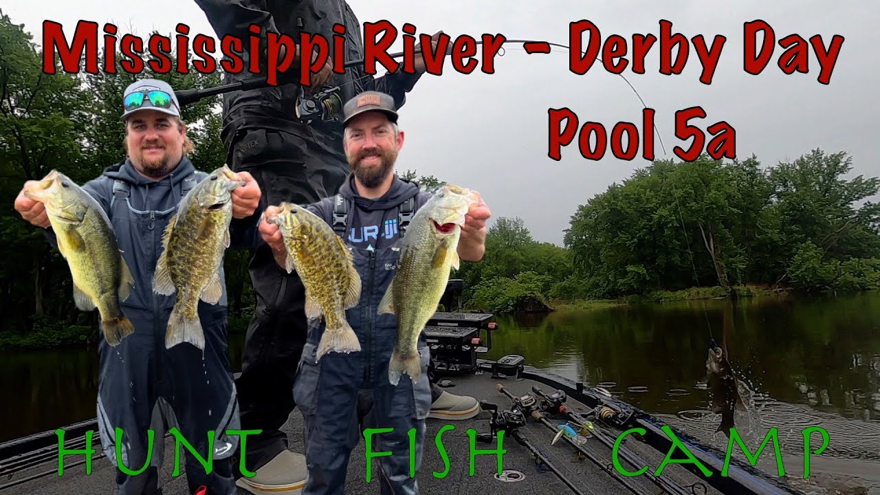 Mississippi River Bass Tournament - Pool 5a - YouTube