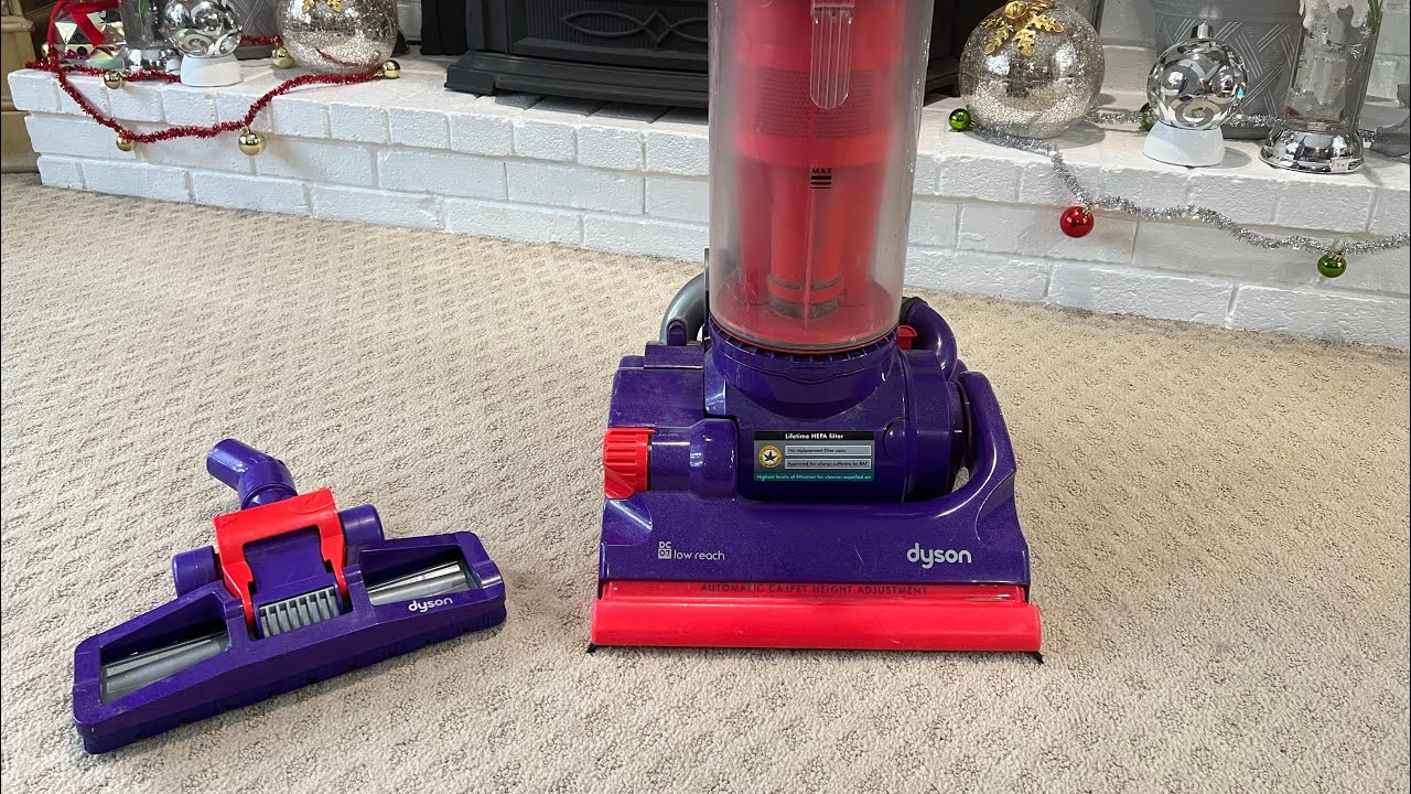 Dyson DC07 Low Reach (2004) Bagless Upright Vacuum Cleaner - Unboxing ...