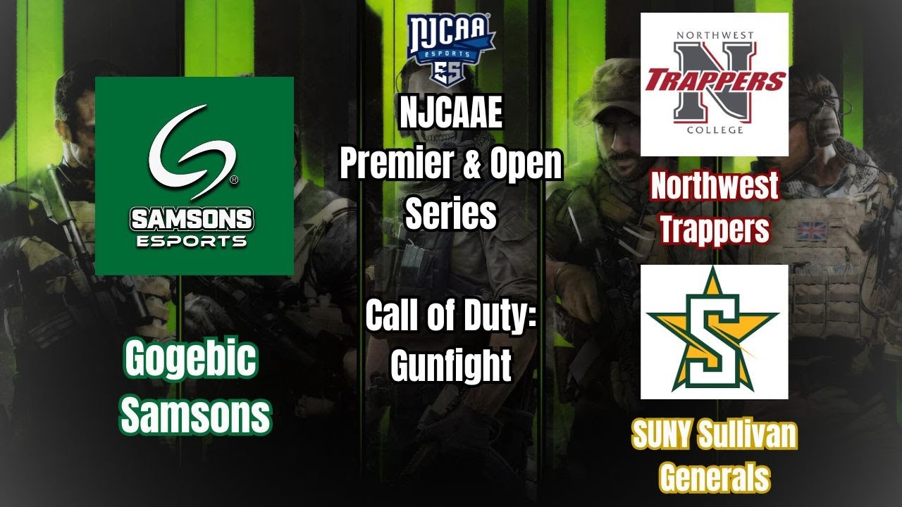 NJCAAE - PS & OS - CoD: GunFight - GCC vs NWC Trappers & SSCC Generals ...