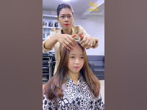 မညှပ်ခင်နဲ့ ညှပ်ပြီး ဘယ်ဟာပိုလှလဲ🫢 #hongfa #haircut #layerhaircut #firsthaircut #hair #haircolor ...